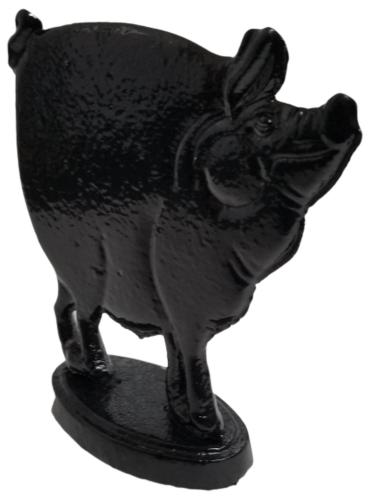 Cast Iron Pig Ornament