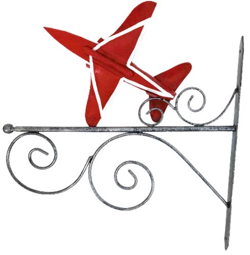RAF Red Arrows Wall Bracket