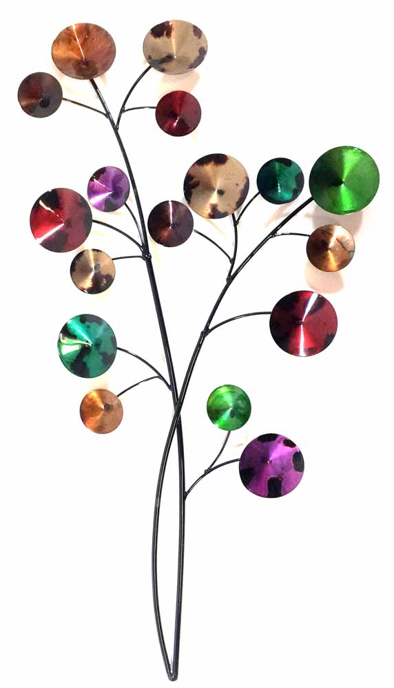 Metal Wall Art - Colour Explosion Stem