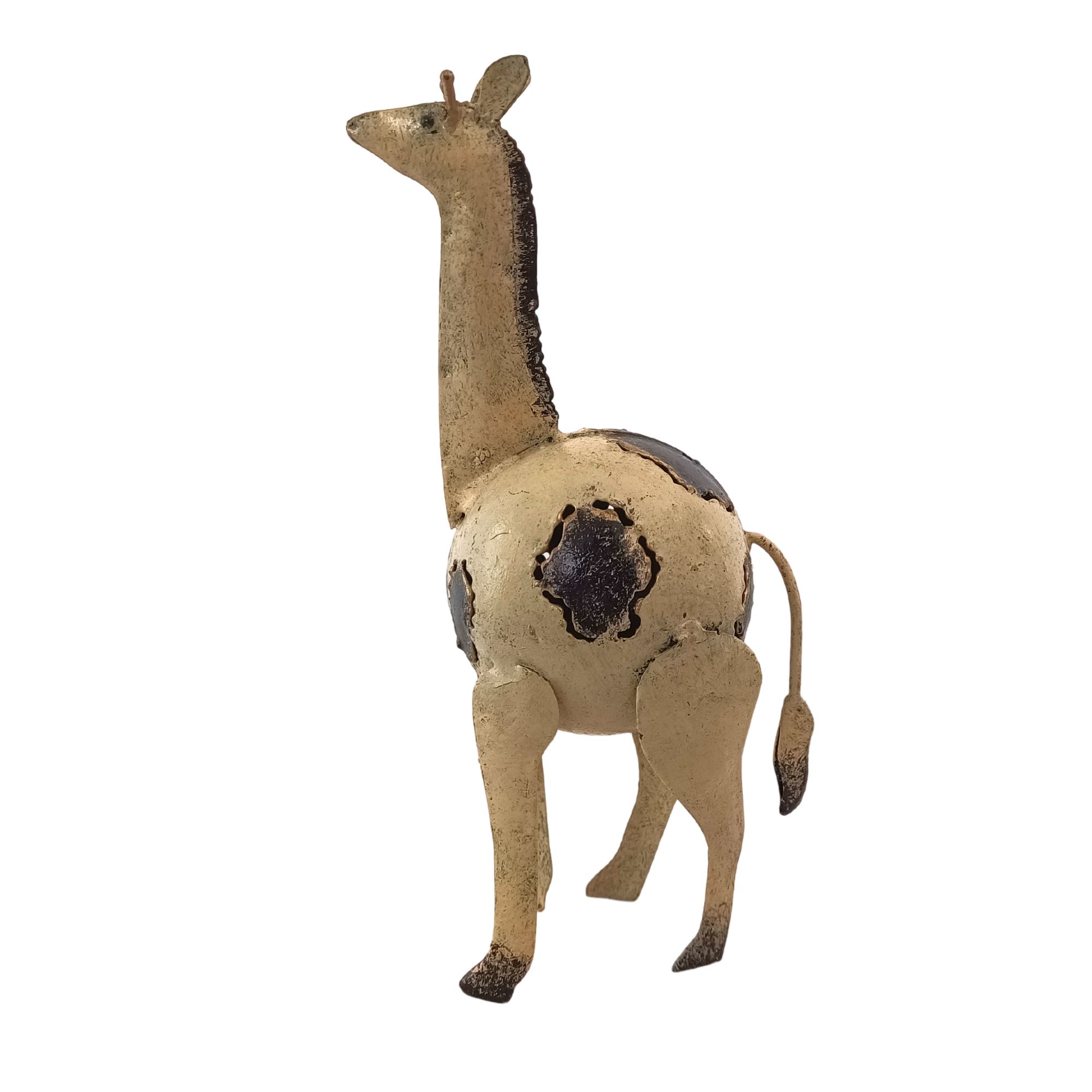 Small Metal Ornament - Giraffe